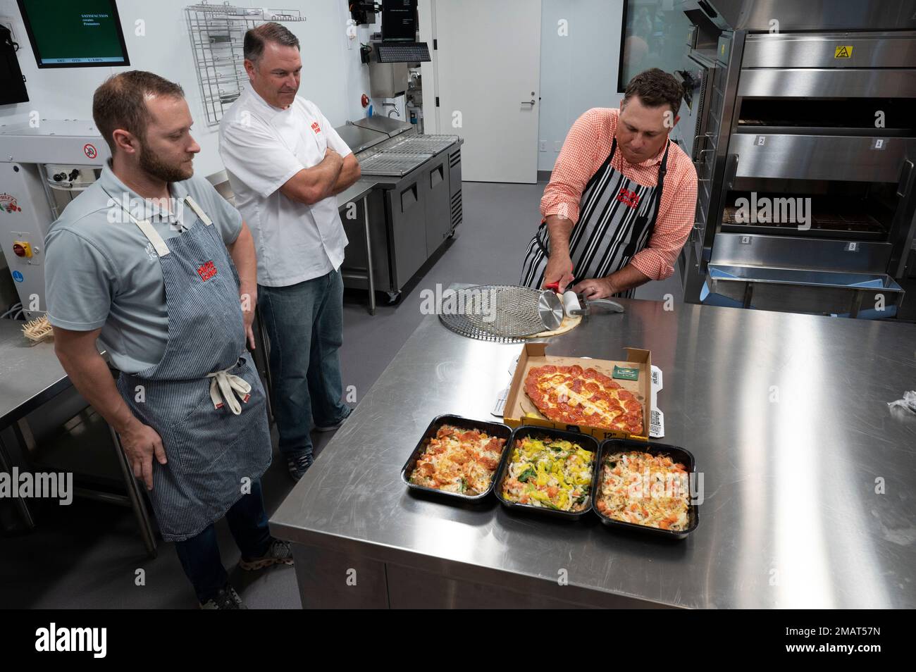 Smyrna, Georgia, USA. 8th Sep, 2022. Papa Johns Pizza CEO Rob Lynch ...
