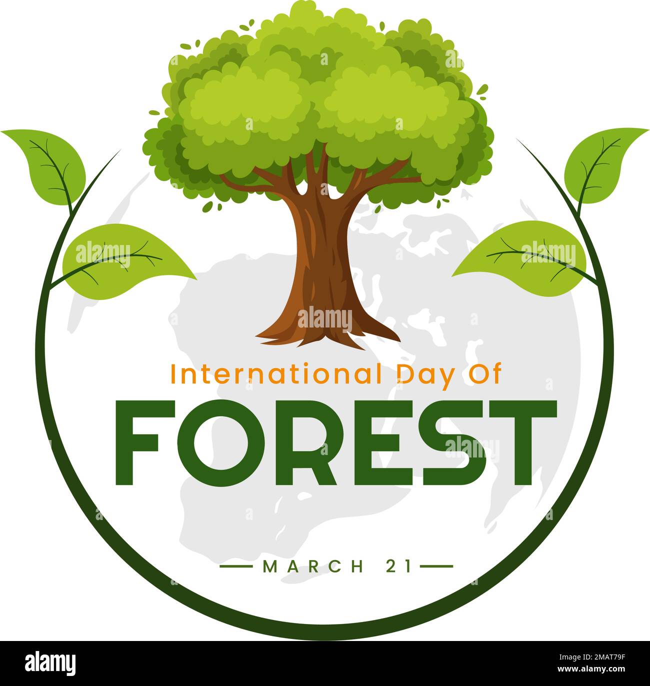 World forestry day on March 21st Illustration to Educate, Love and ...