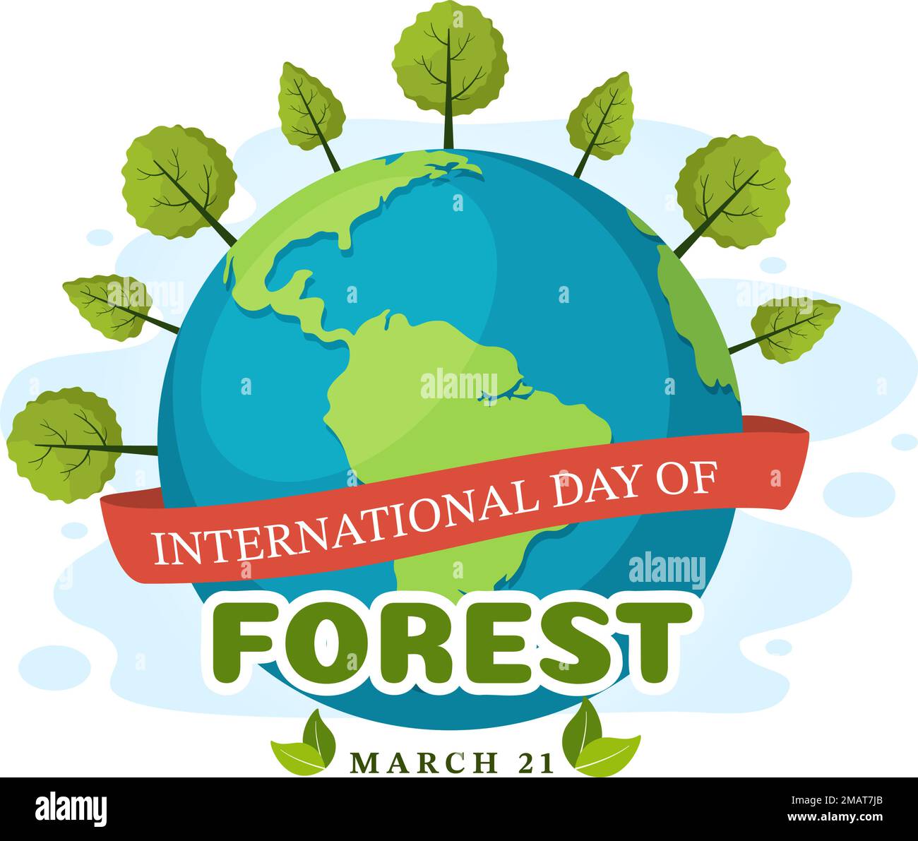 World forestry day on March 21st Illustration to Educate, Love and ...