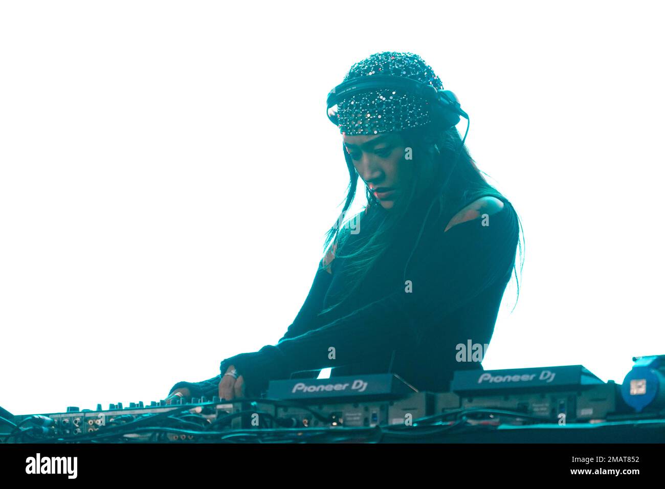 Peggy Gou performs onstage at Field day, at Victoria Park, in London ...