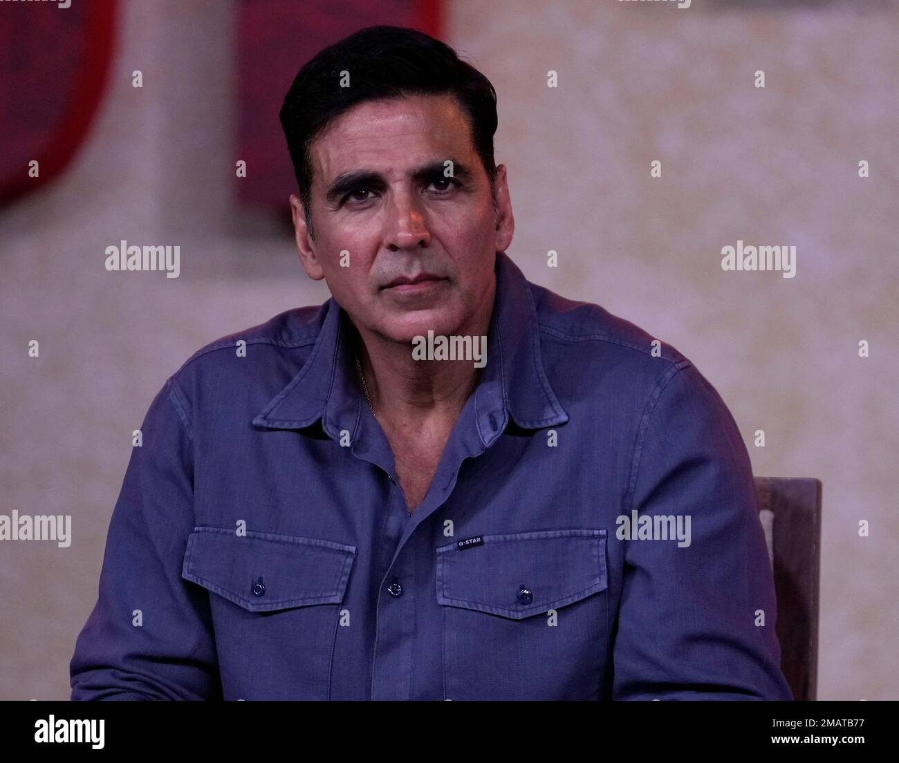 Bollywood actor Akshay Kumar attends the trailer launch of his upcoming ...