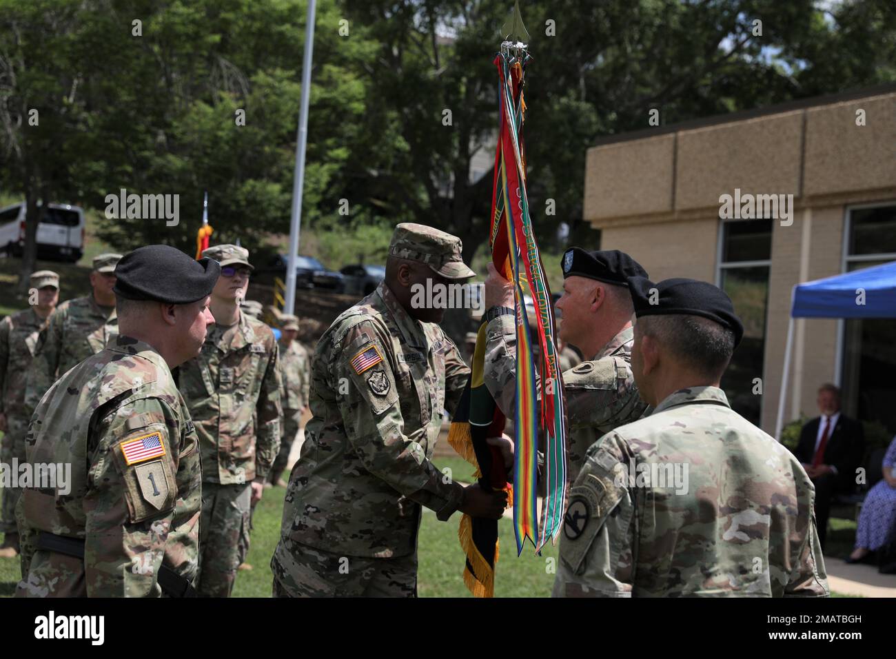 Army Reserve Brig. Gen. Todd M. Lazaroski relinquishes duties as the ...