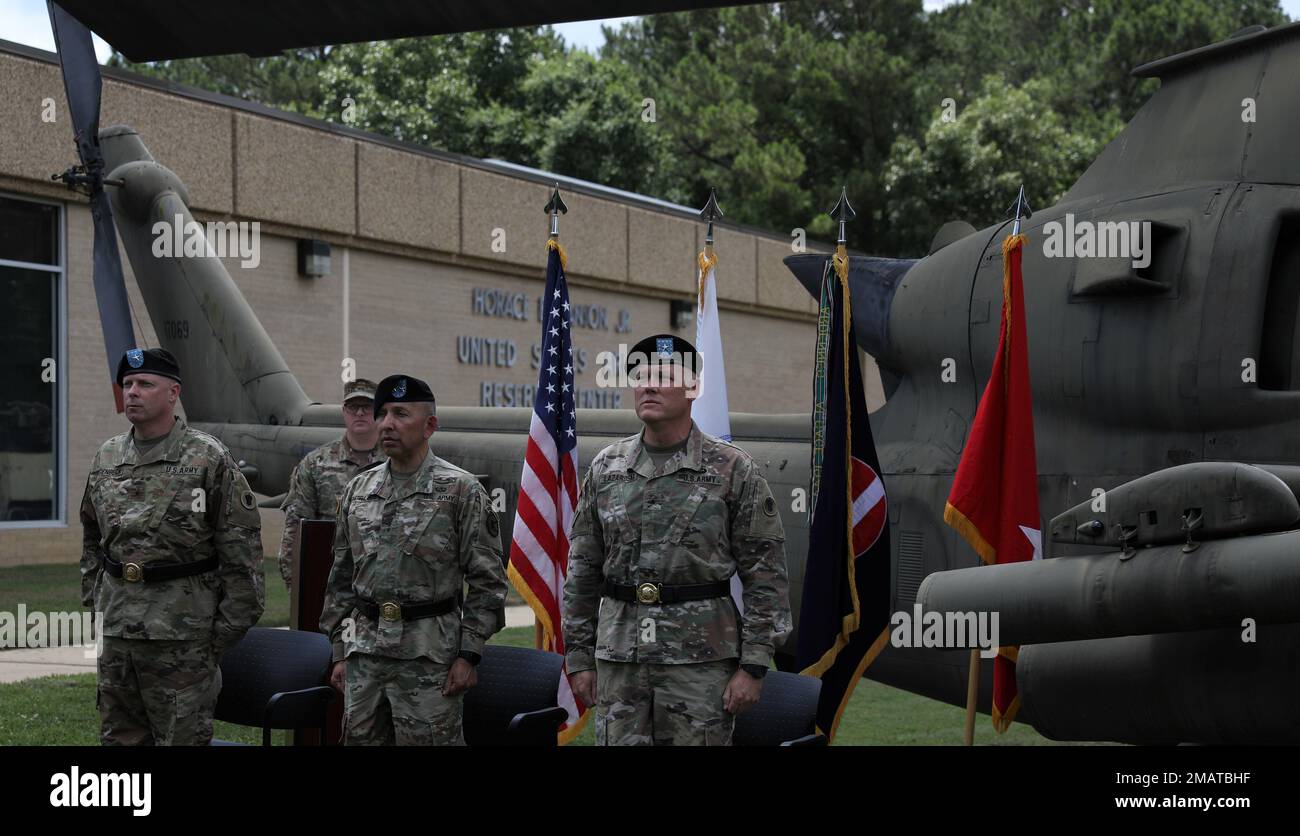 Army Reserve Brig. Gen. Todd M. Lazaroski relinquishes the duty as the ...