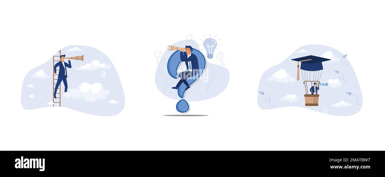 Academic career path Stock Vector Images - Alamy