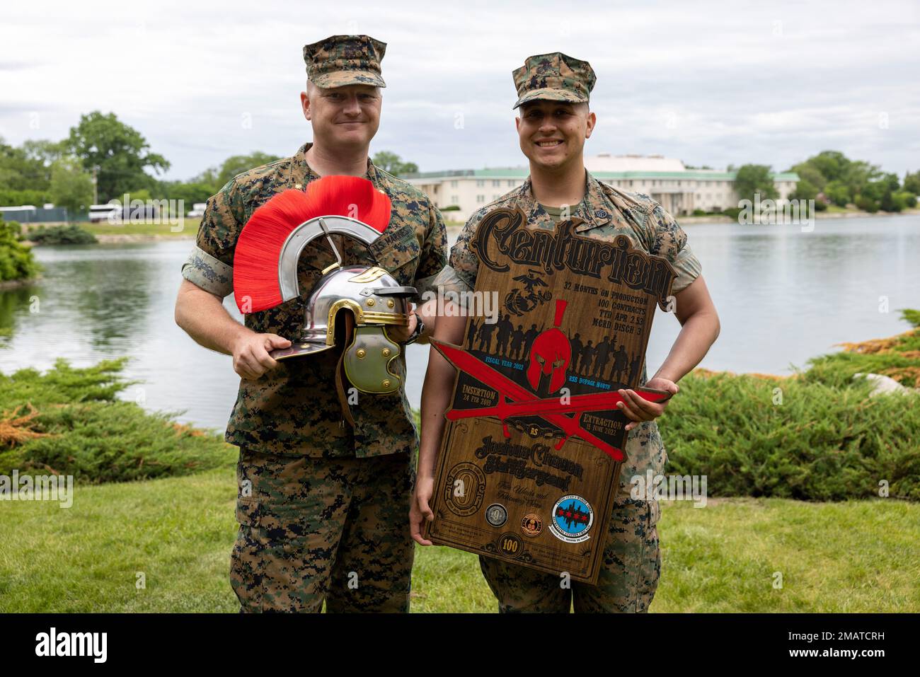 U.S. Marine Corps Maj. Charles Broun, Commanding Officer of RS Chicago ...