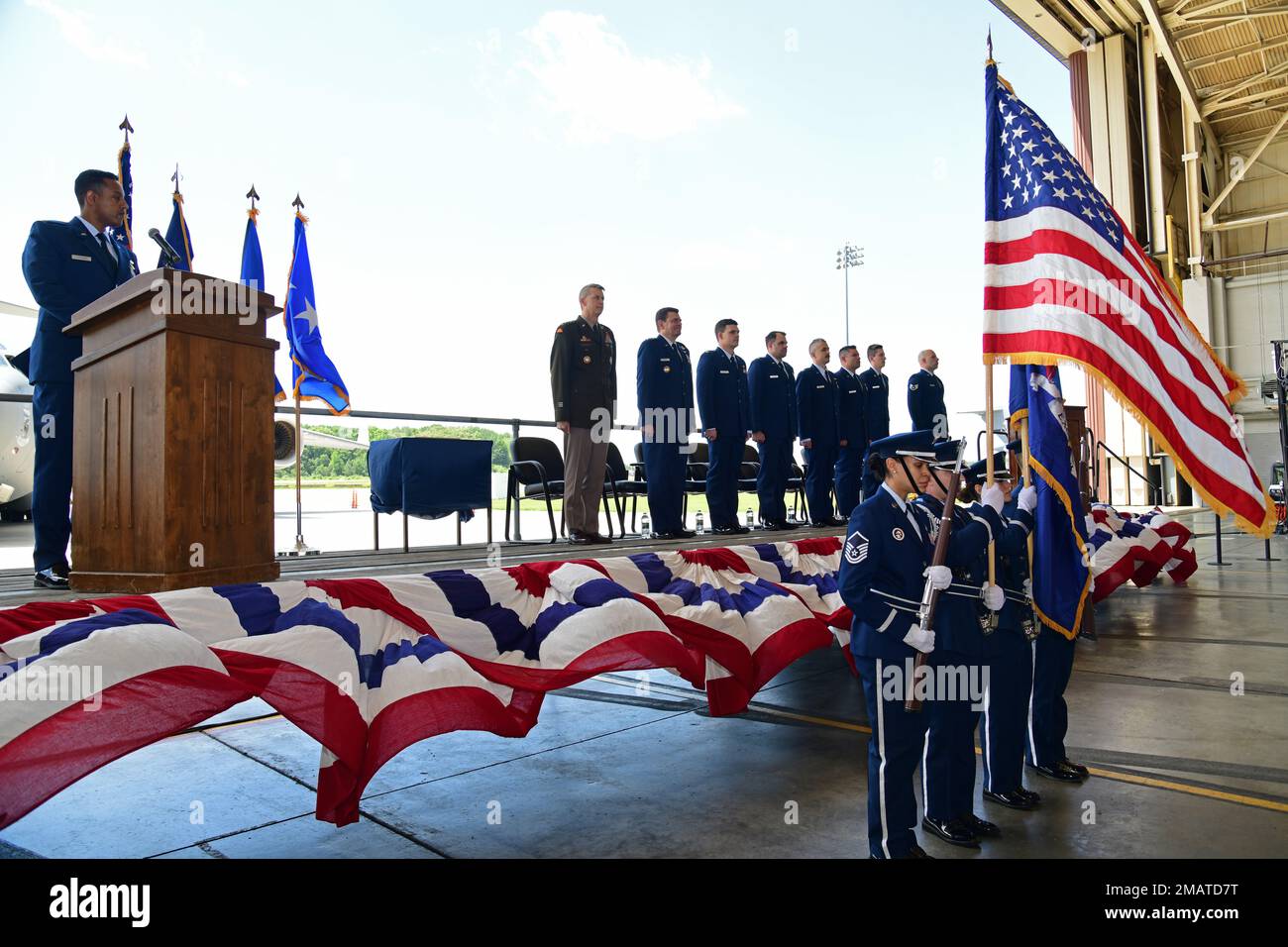 105th Airlift Wing C-17 Globemaster III aircrew members of mission ...