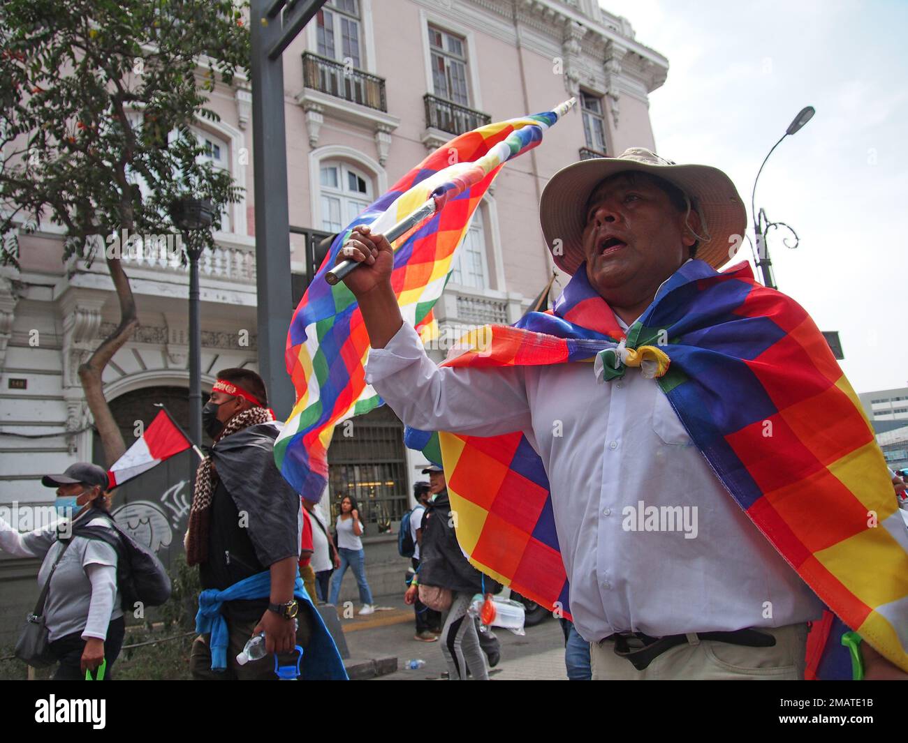 Flag of indigenous people of latin america hi-res stock photography and ...
