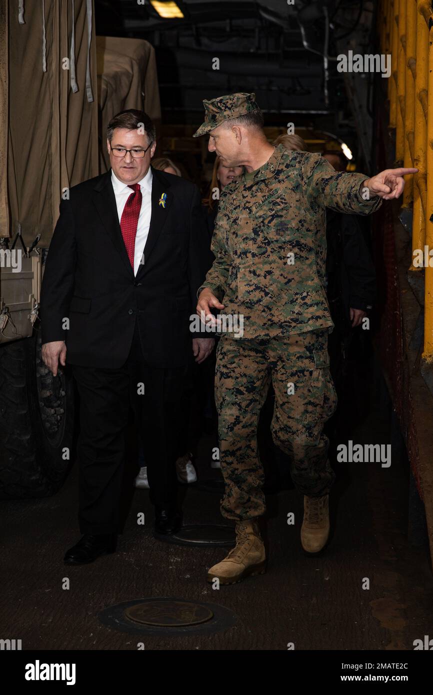U.S. Marine Corps Maj. Gen. Francis Donovan, commanding general of Task ...