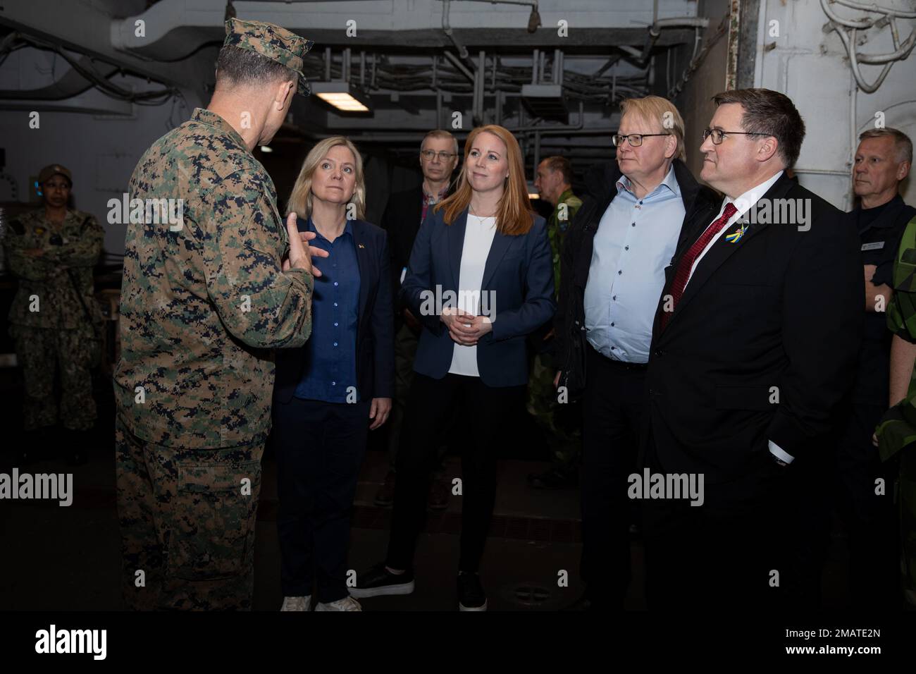 U.S. Marine Corps Maj. Gen. Francis Donovan, commanding general of Task ...