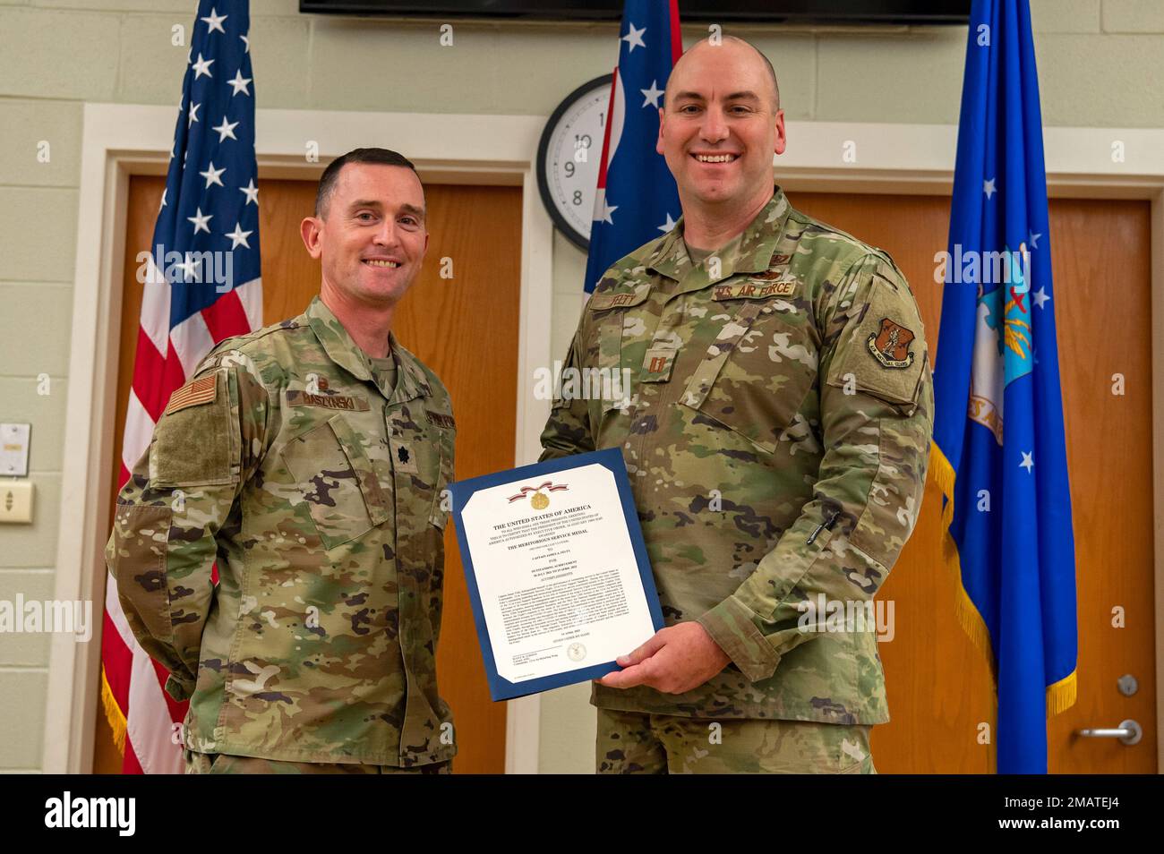 The 121st Air Refueling Wing holds a retirement ceremony for Capt ...