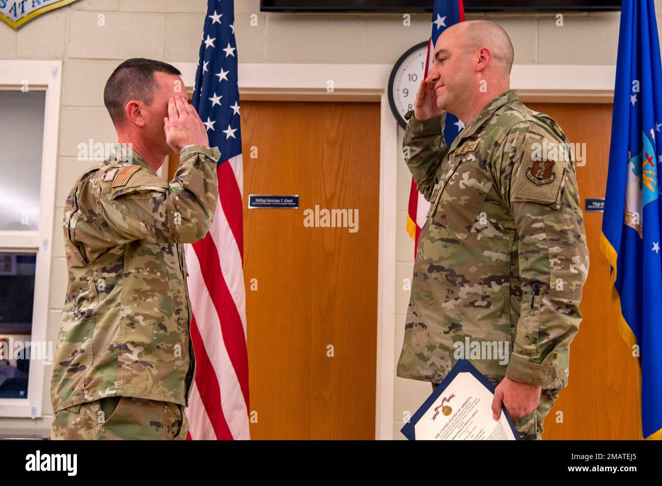 The 121st Air Refueling Wing holds a retirement ceremony for Capt ...