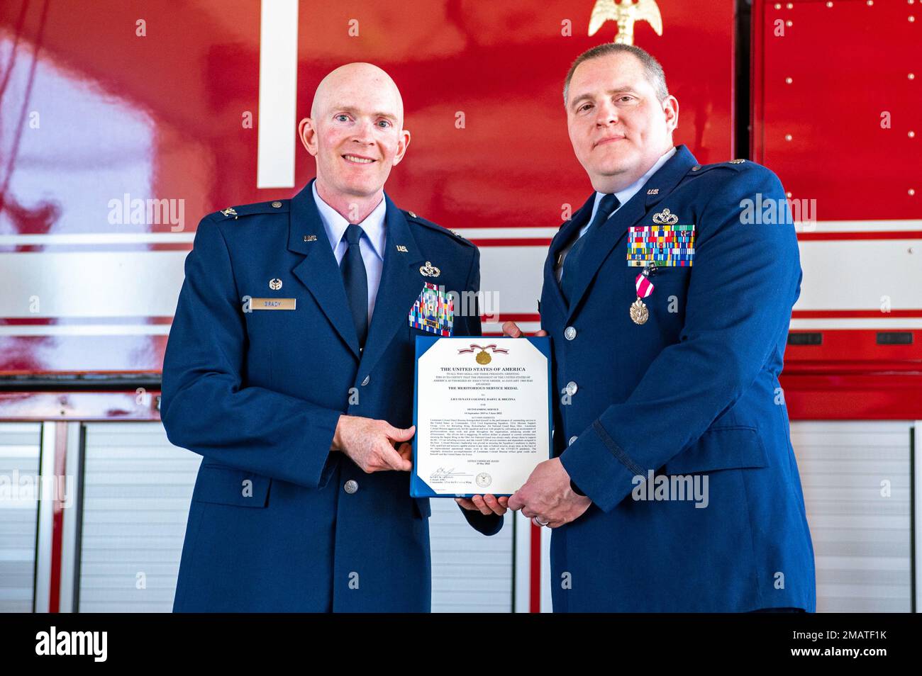 U.S. Air Force Lt. Col. Corey Thobe takes command of the 121st Air ...