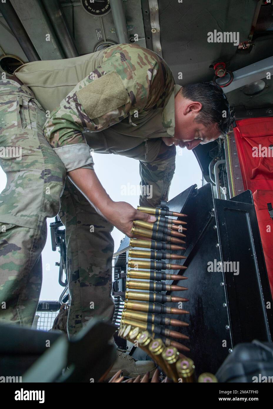 BAB AL MANDEB (June 4, 2022) Naval Aircrewman 2nd Class Jose ...