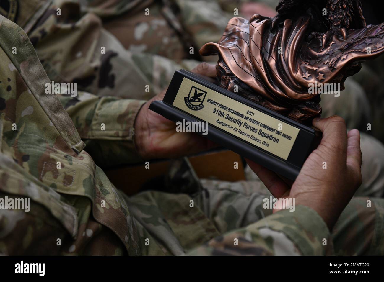 Staff Sgt. Roger Syzc, a member of the 910th Security Forces Squadron ...