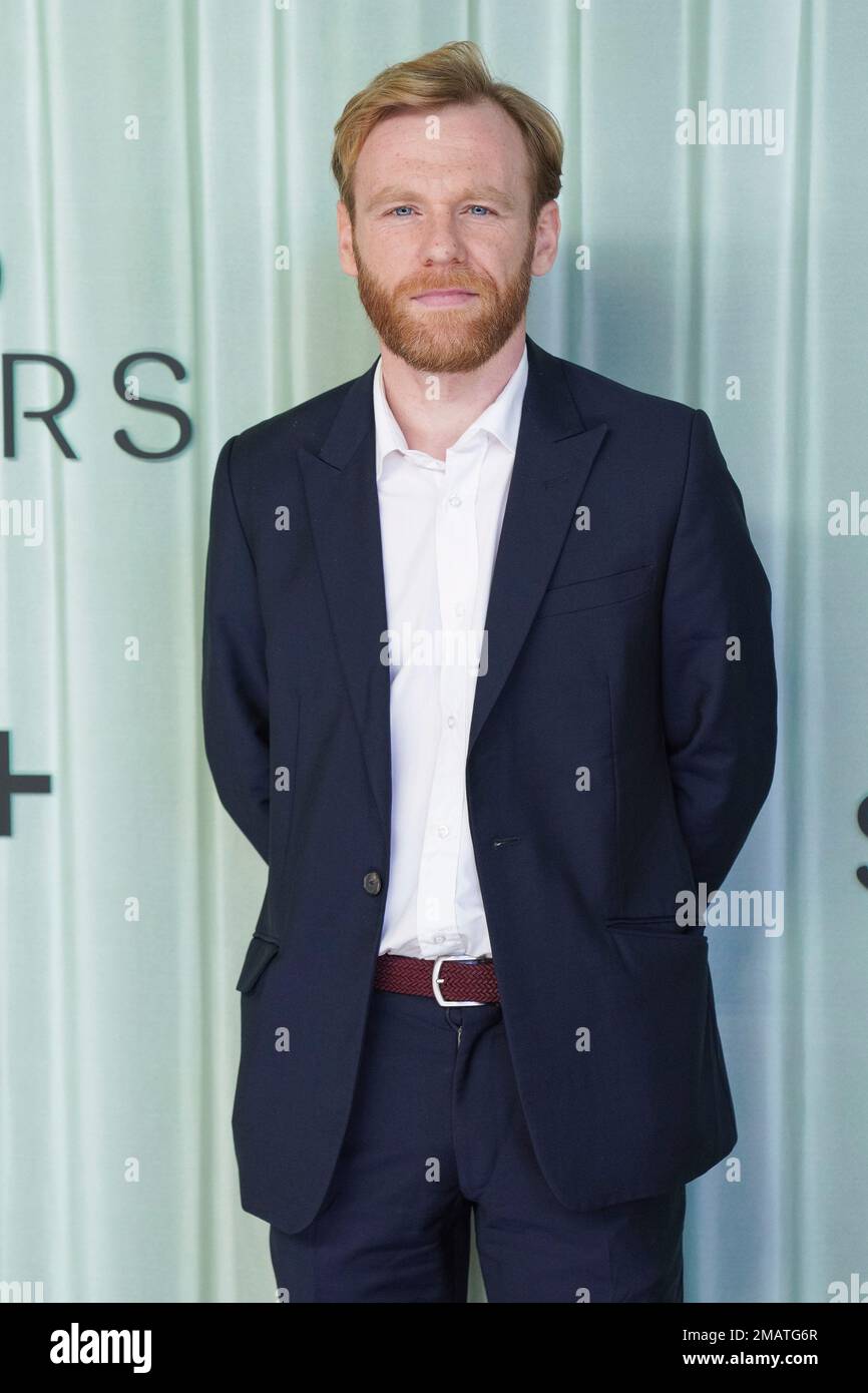 Brian Gleeson poses for photographers upon arrival for the premiere of ...