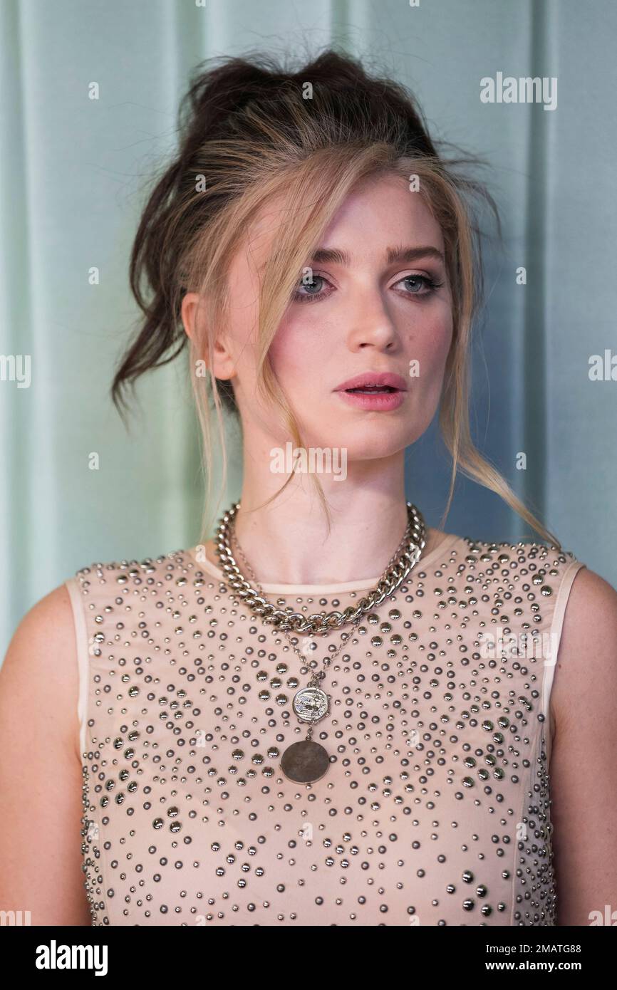 Eve Hewson poses for photographers upon arrival for the premiere of the ...