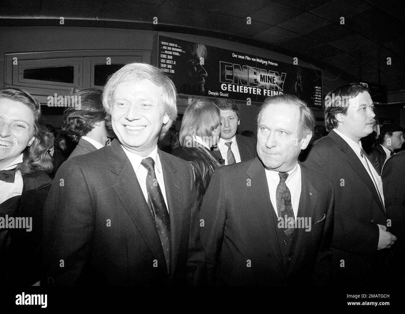German director Wolfgang Petersen, left, with Oscar winner Rolf ...