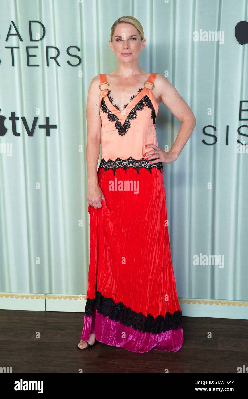 Eva Birthistle poses for photographers upon arrival for the premiere of ...