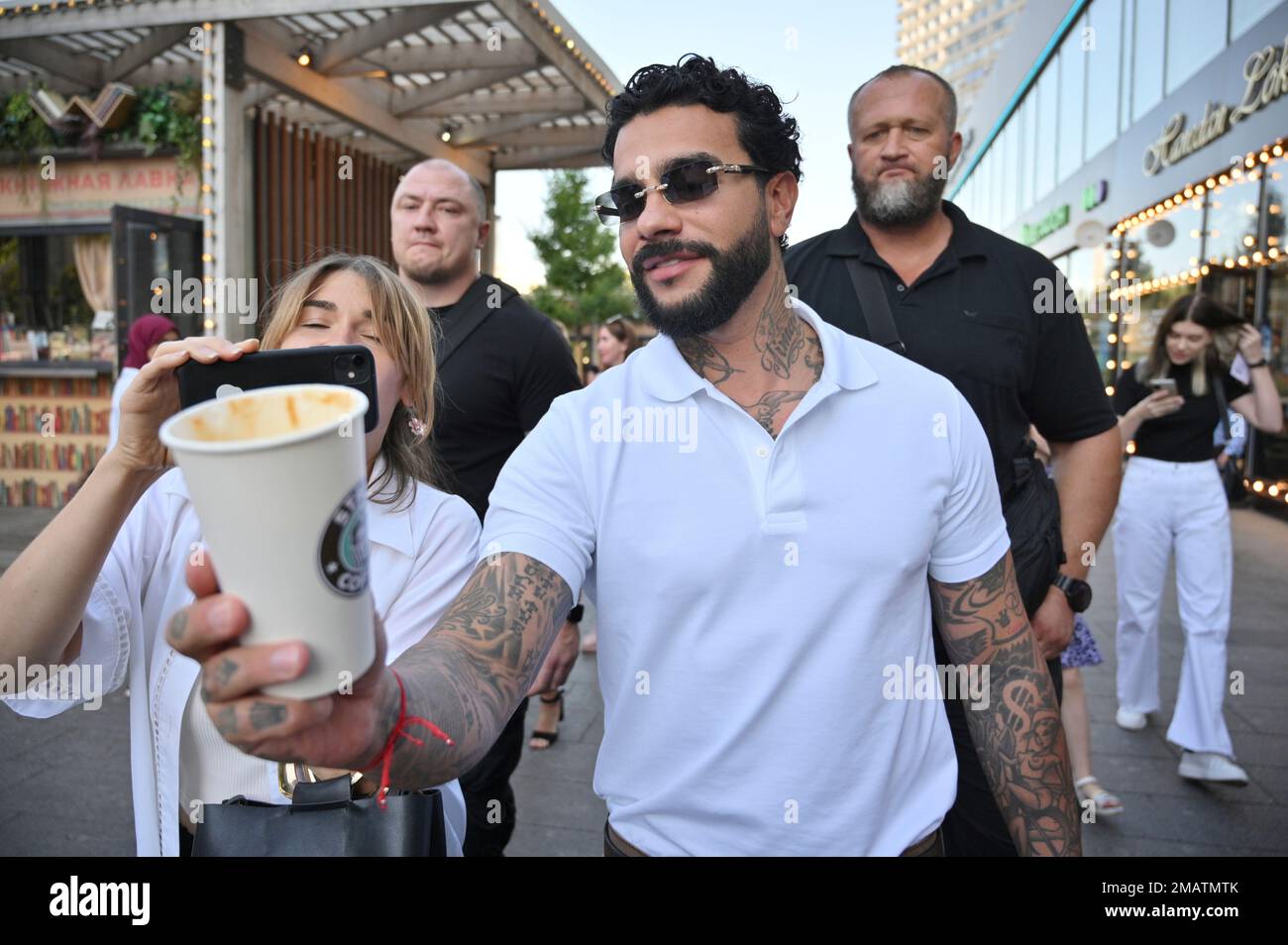 Russian singer and entrepreneur Timur Yunusov, better known as Timati ...