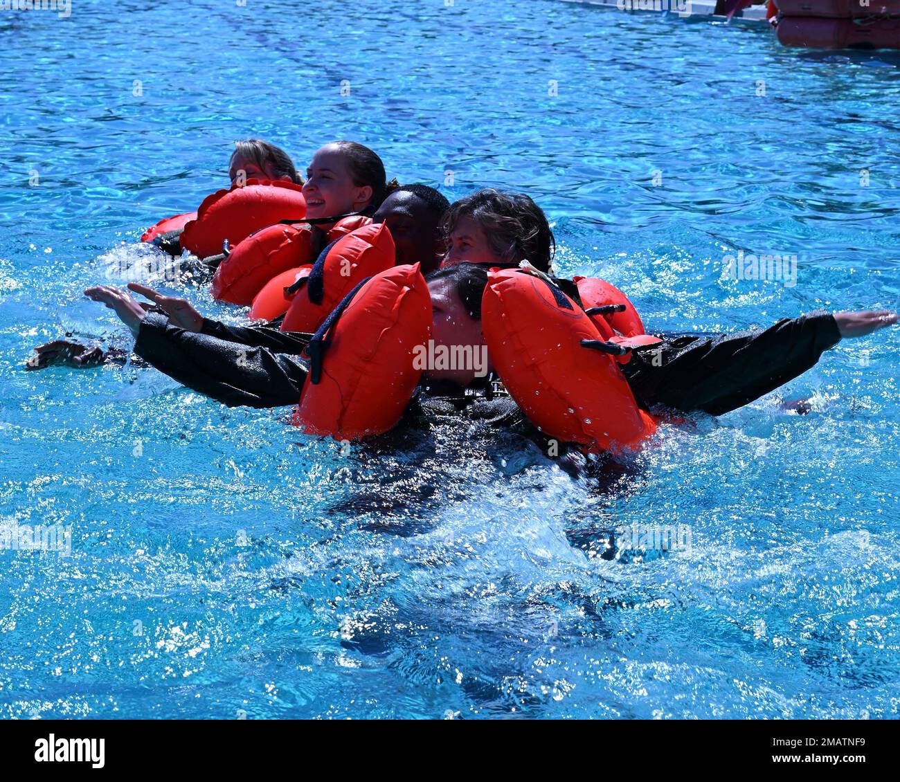 Members of the 908th Aeromedical Evacuation Squadron with the 908th ...