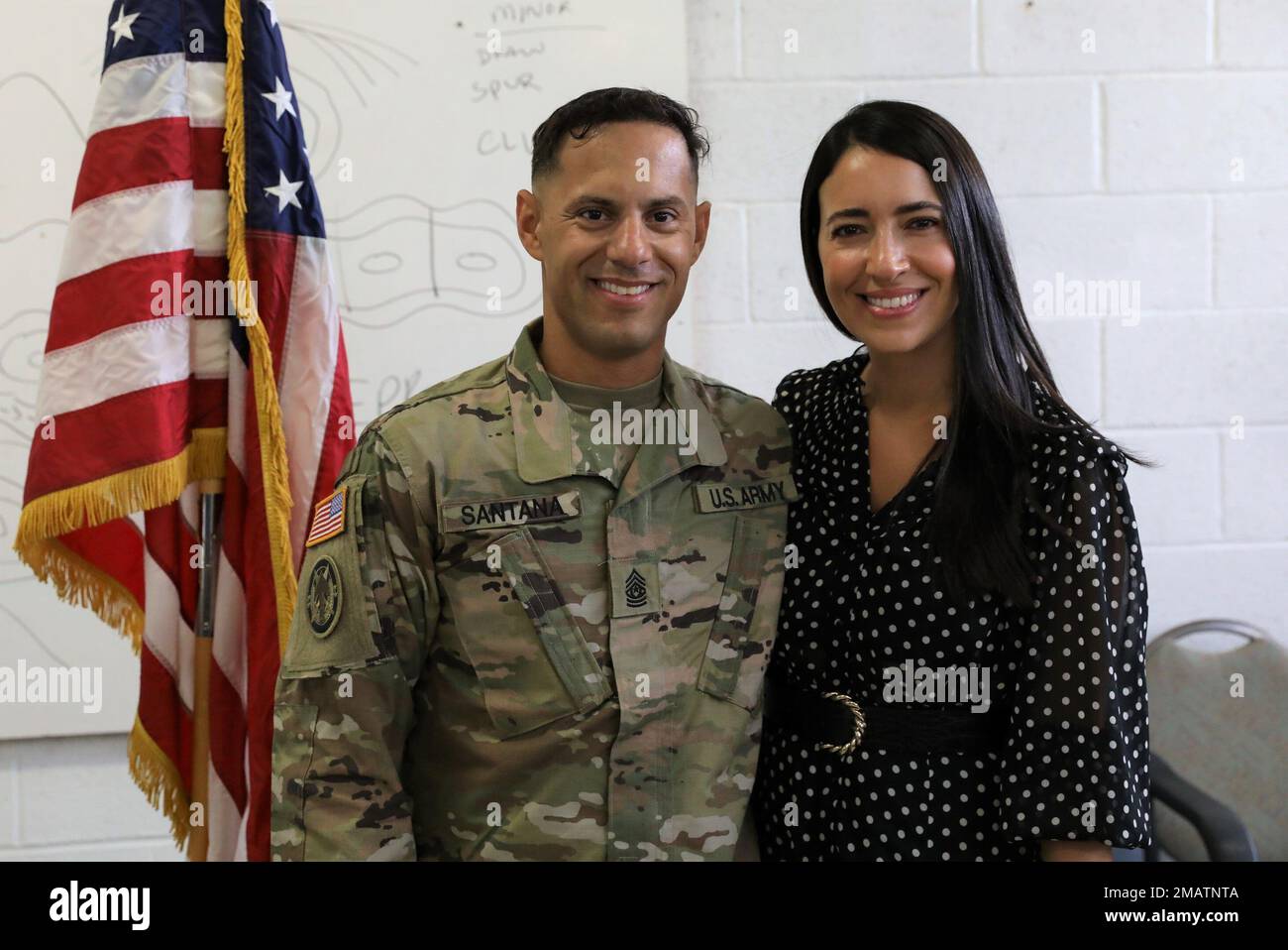 U.S. Army Master Sgt. Alexandre Santana, 578 Brigade Engineer Battalion ...