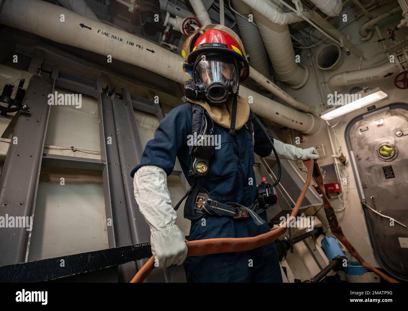 PHILIPPINE SEA (June 4, 2022) Boatswain’s Mate 2nd Class Devin Dugger ...