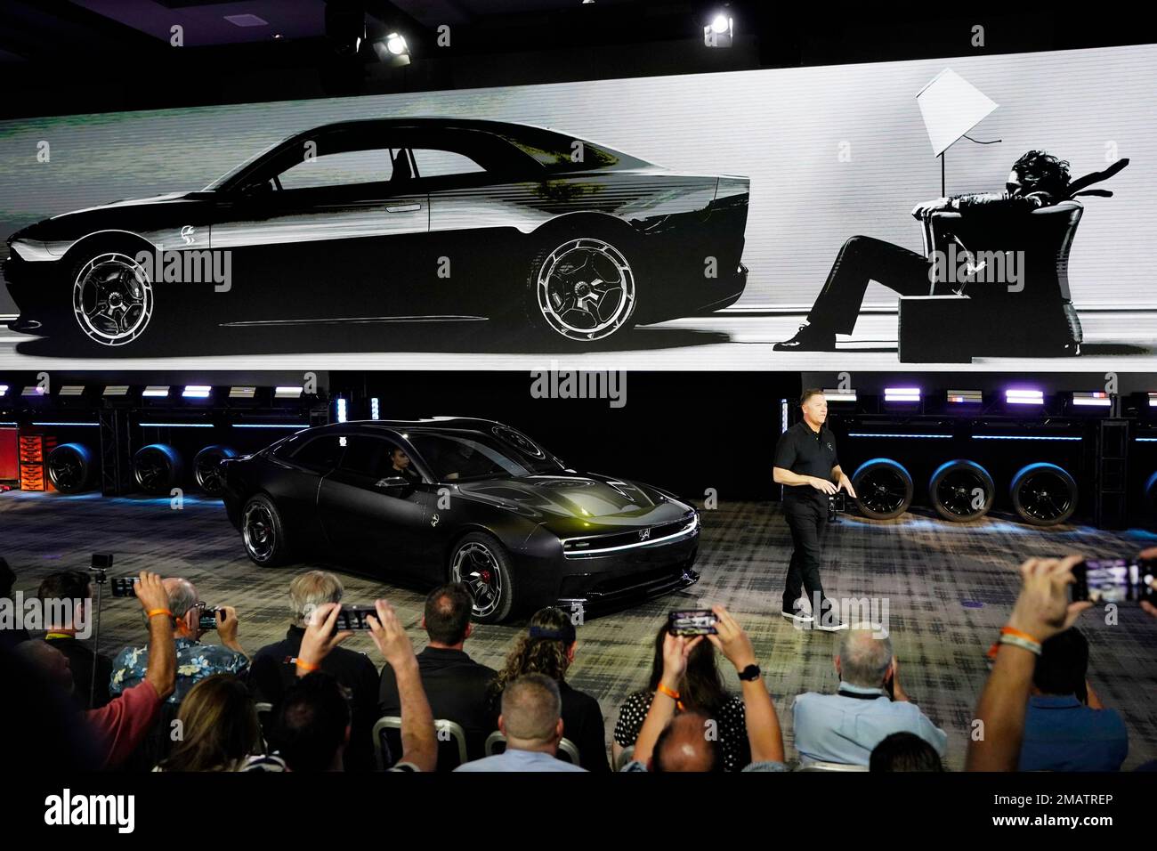 Tim Kuniskis, head of Dodge Brand talks about the Dodge Charger Daytona ...