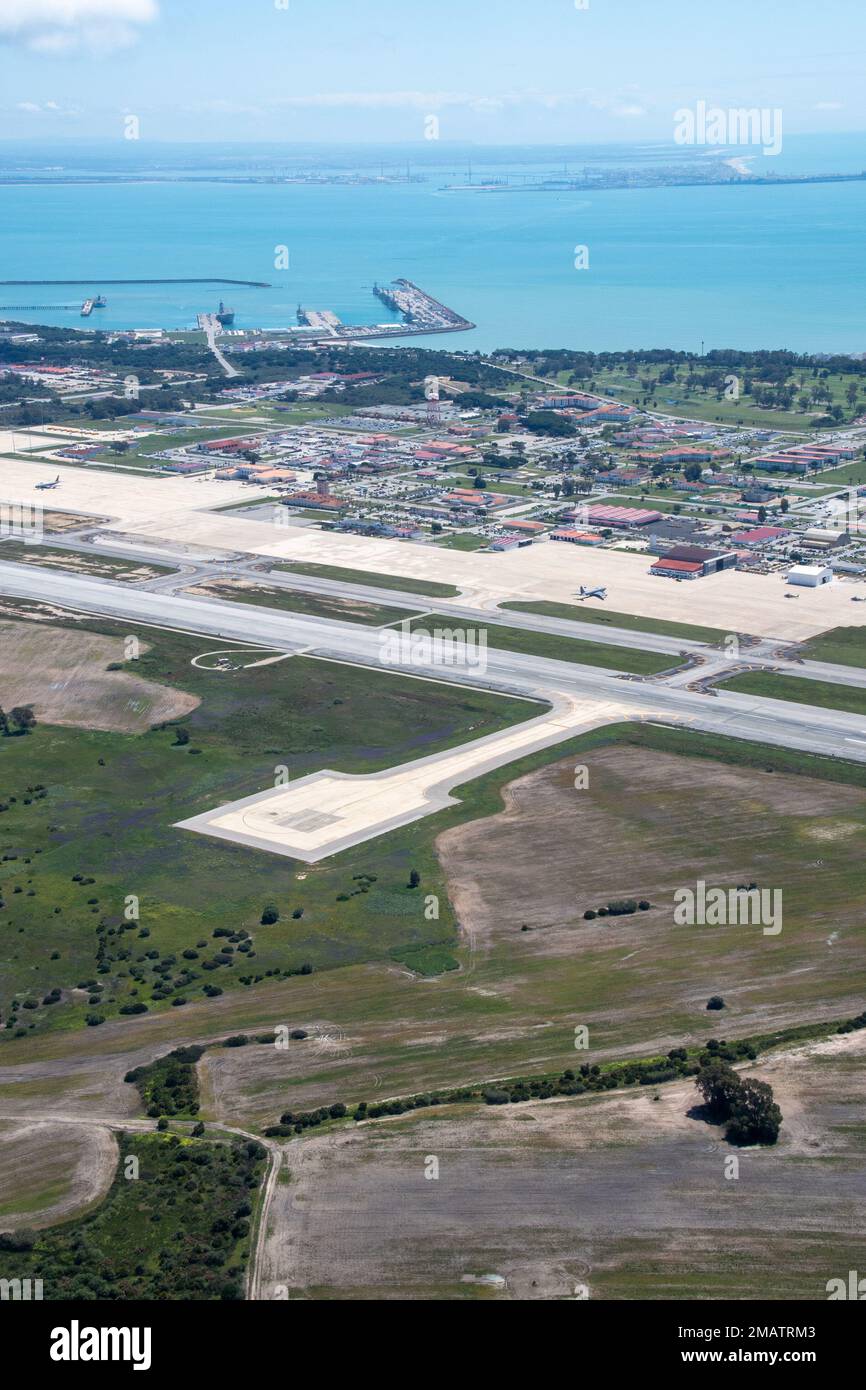 NAVAL STATION ROTA, Spain (April 6, 2022) Aerial photo of Naval Station ...