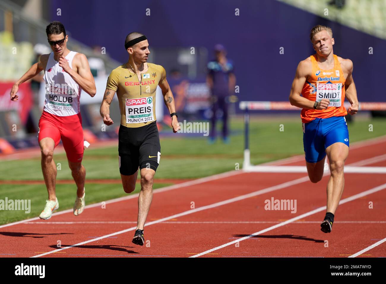 Krzysztof Holub, of Poland, Constantin Preis, of Germany, and Nick ...