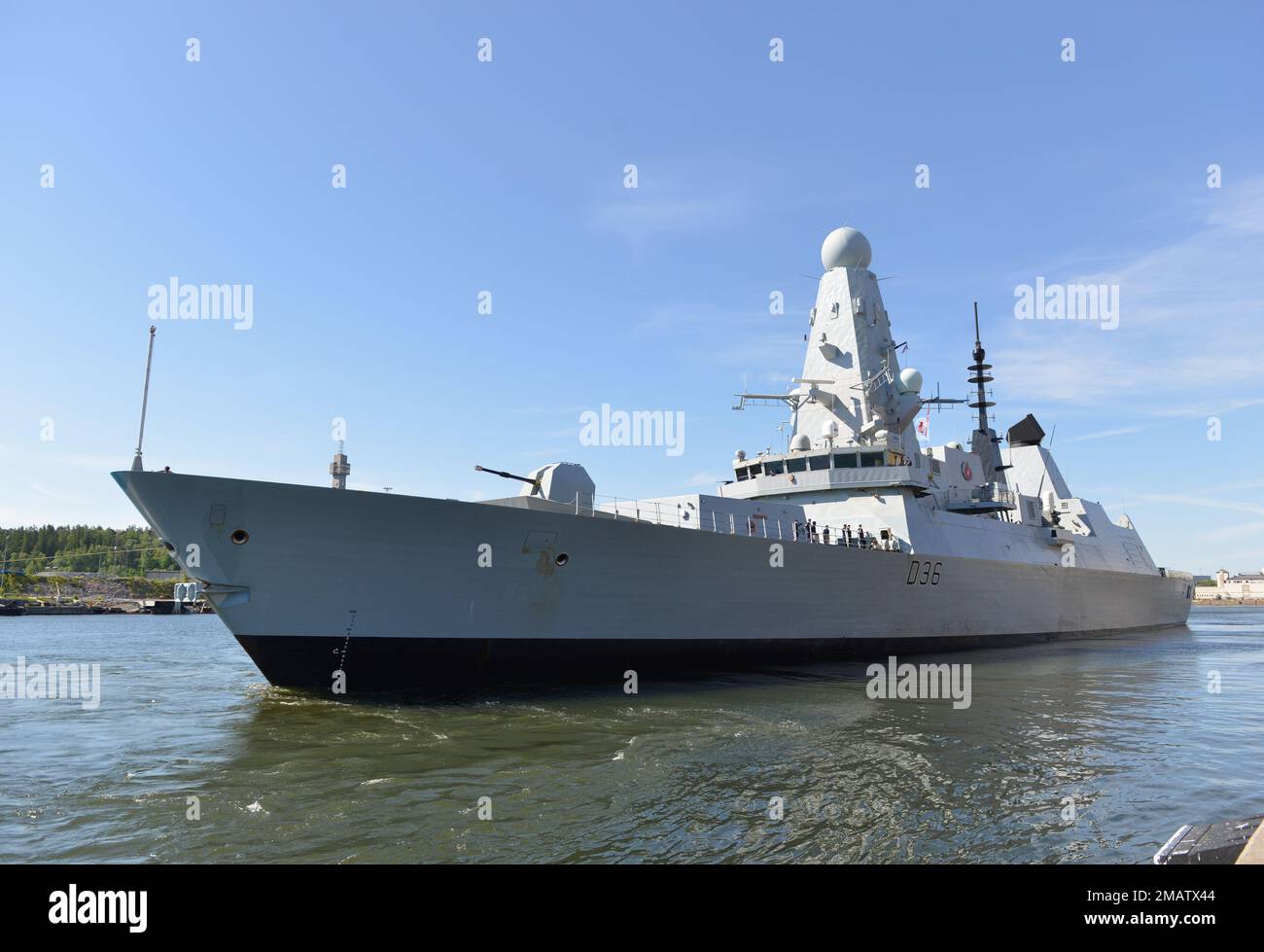 Daring class air defense destroyer hi-res stock photography and images ...