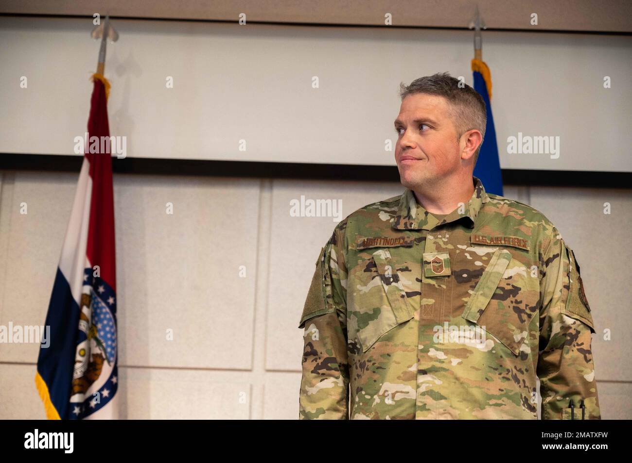 U.S. Air Force Senior Master Sgt. Matthew Martindell, 139th Security ...