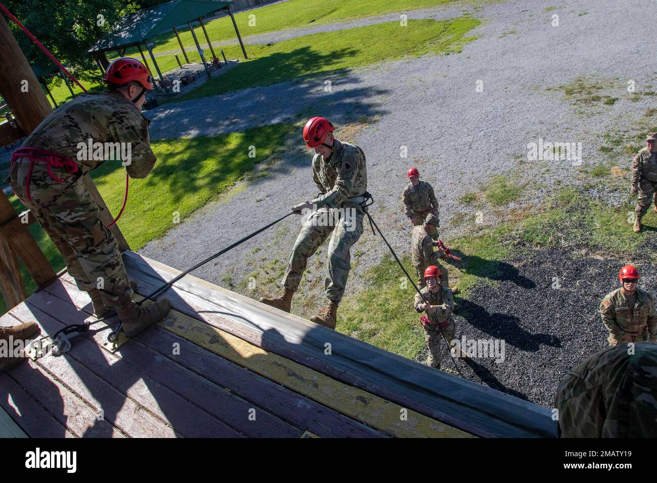 Soldiers with 4th Battalion, 399th Regiment (Cadet Summer Training ...
