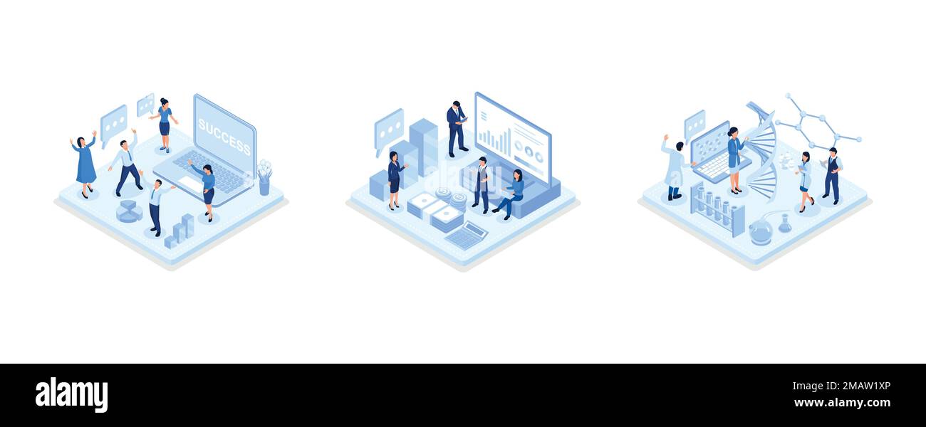 Startup concept with rocket launch, Financial management concept ...