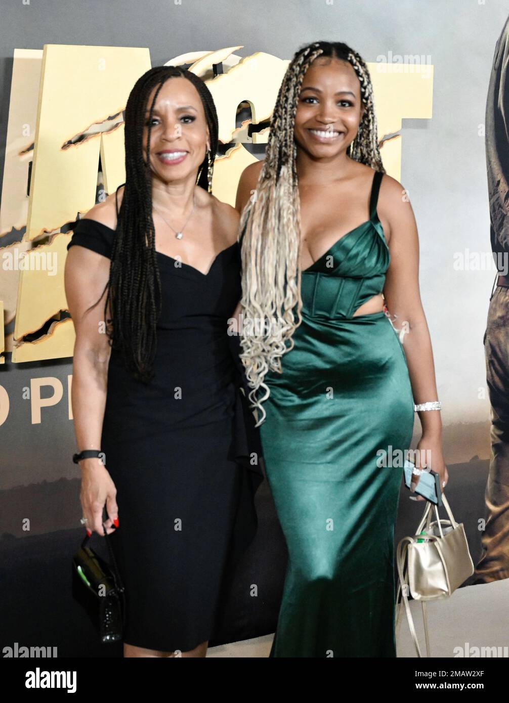 ABC News president Kimberly Godwin, left, and daughter Kristen attend ...