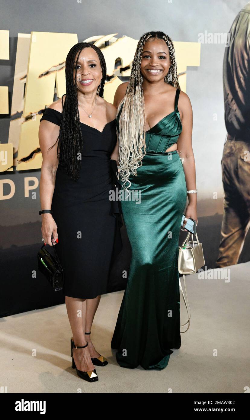 ABC News president Kimberly Godwin, left, and daughter Kristen attend ...