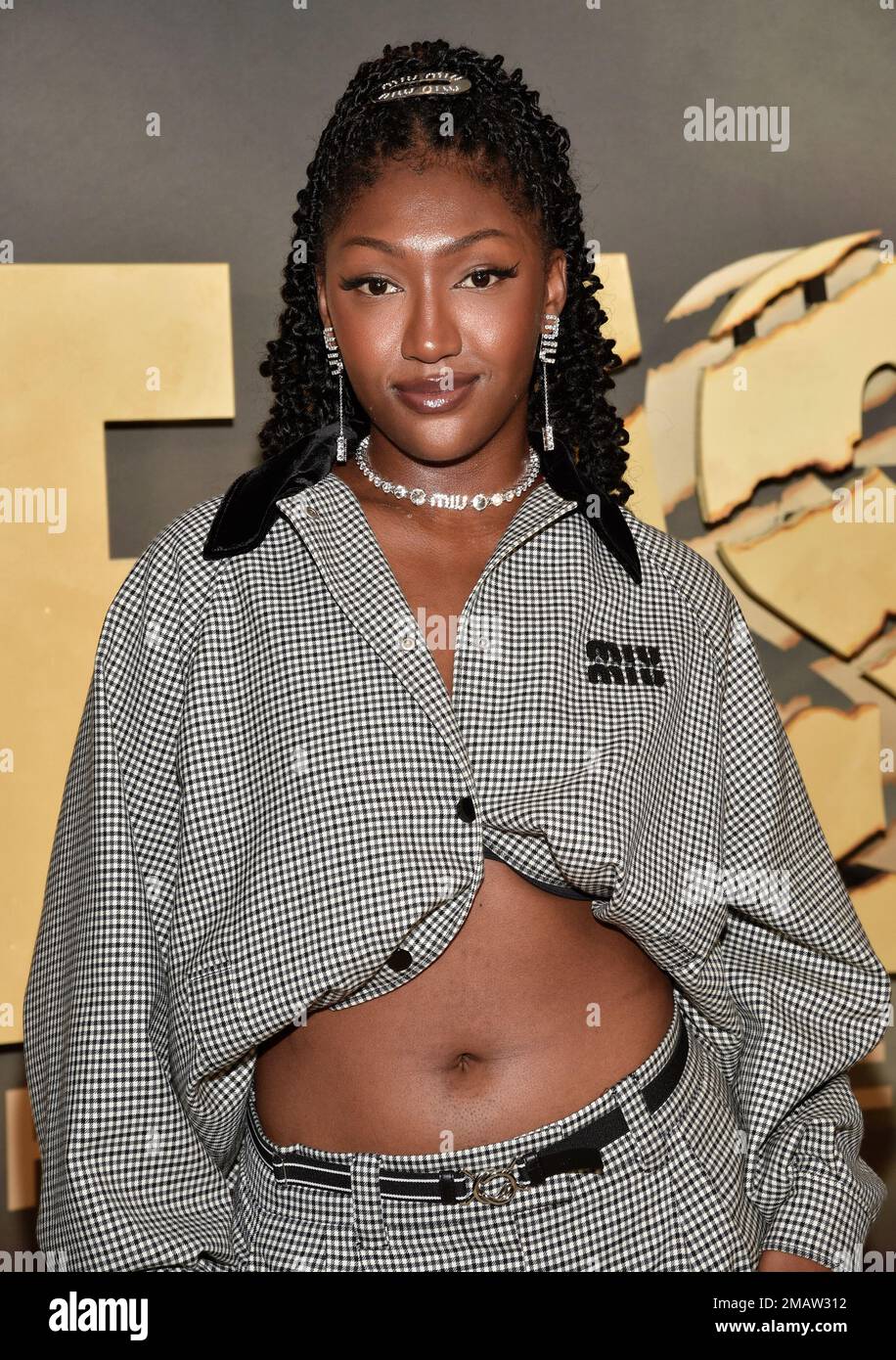 Isan Elba attends the world premiere of "Beast" at the Museum of Modern ...