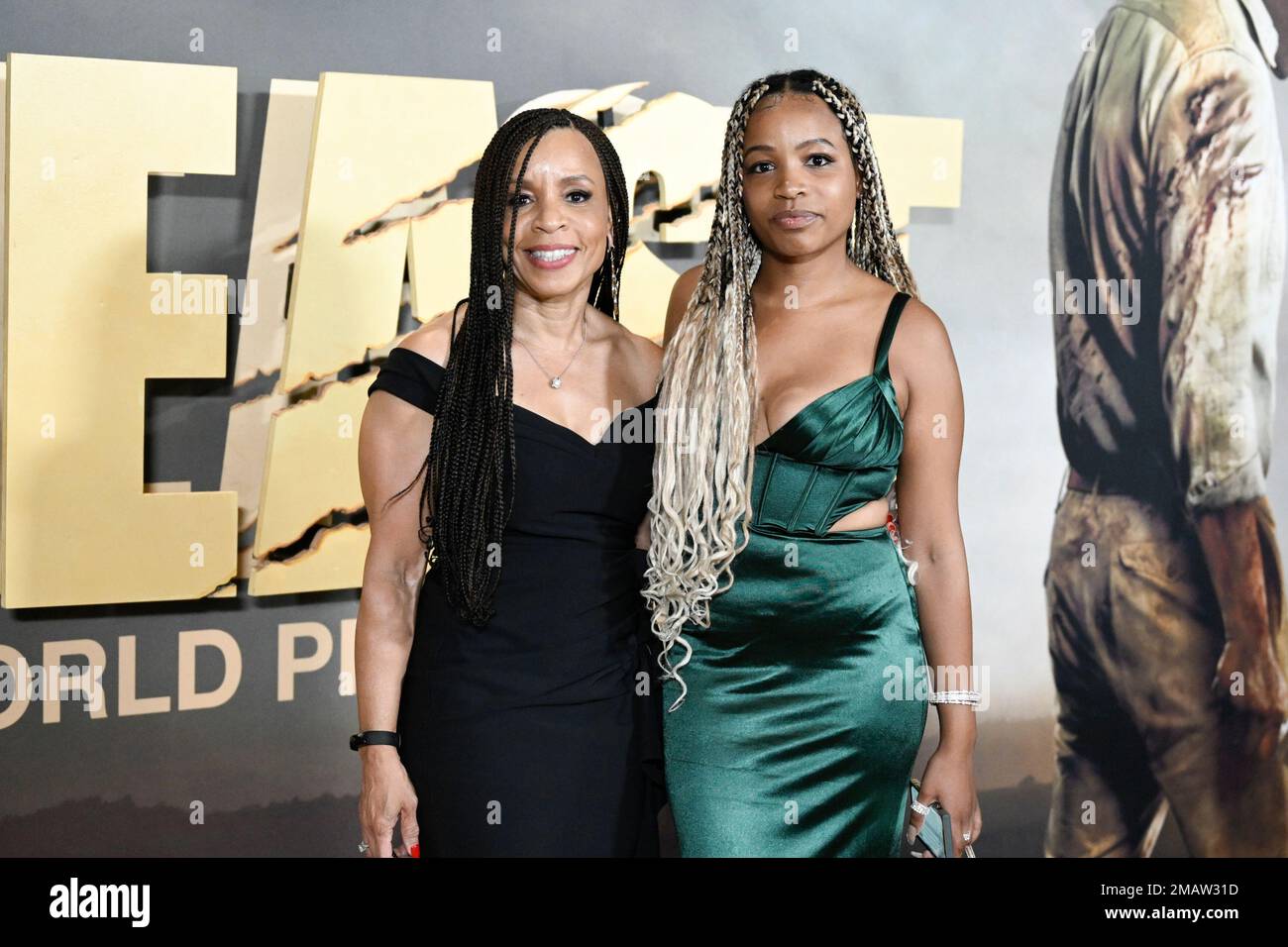 ABC News president Kimberly Godwin, left, and daughter Kristen attend ...