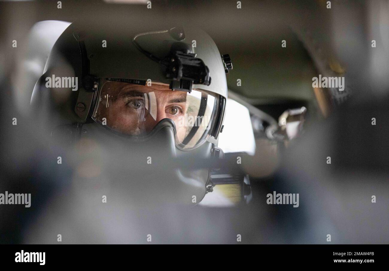 Sgt. Timothy Flowers, a crew chief with 2nd Battalion, 211 Aviation ...