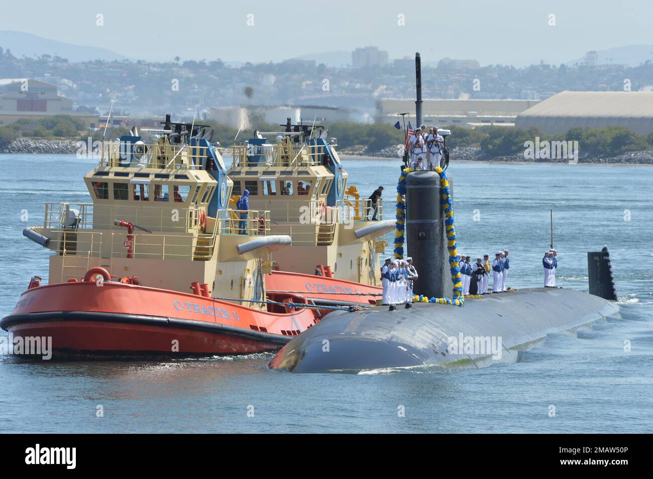 San Diego (June 05, 2022) The Los Angeles-class fast-attack submarine ...