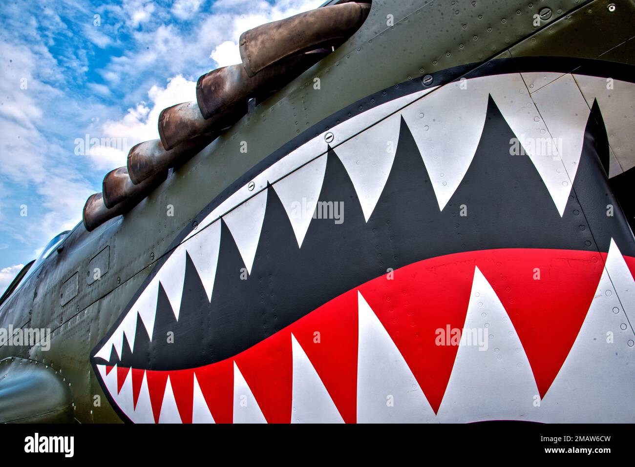 Curtiss TP-40N Warhawk Stock Photo - Alamy