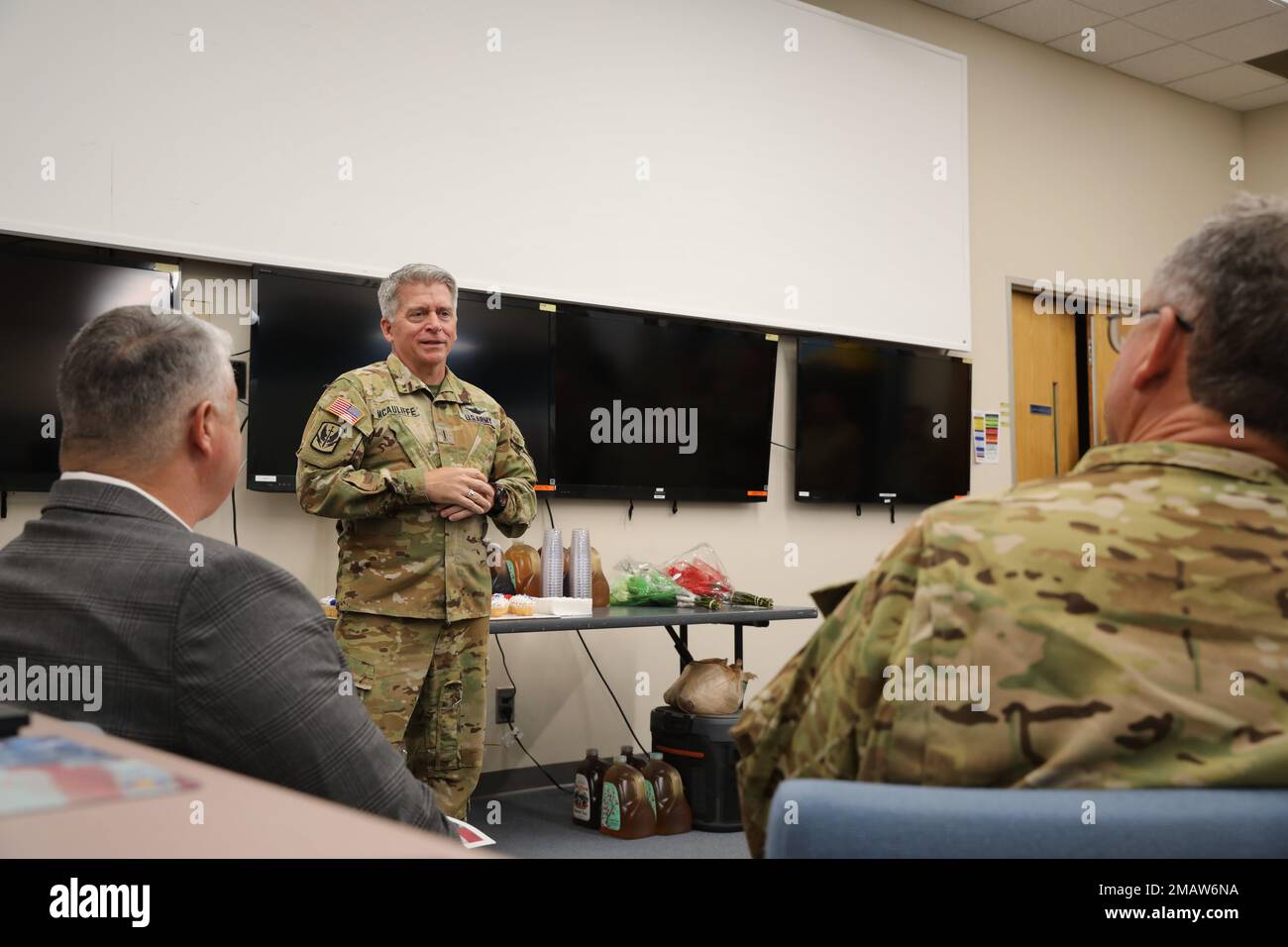 North Carolina National Guardsmen Chief Warrant Officer 5 Thomas ...