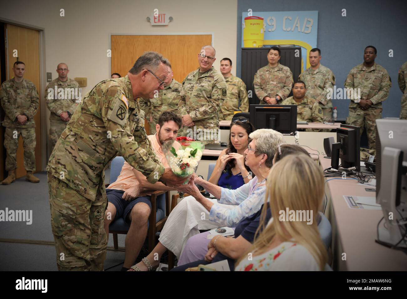 North Carolina National Guardsmen Chief Warrant Officer 5 Ronald ...