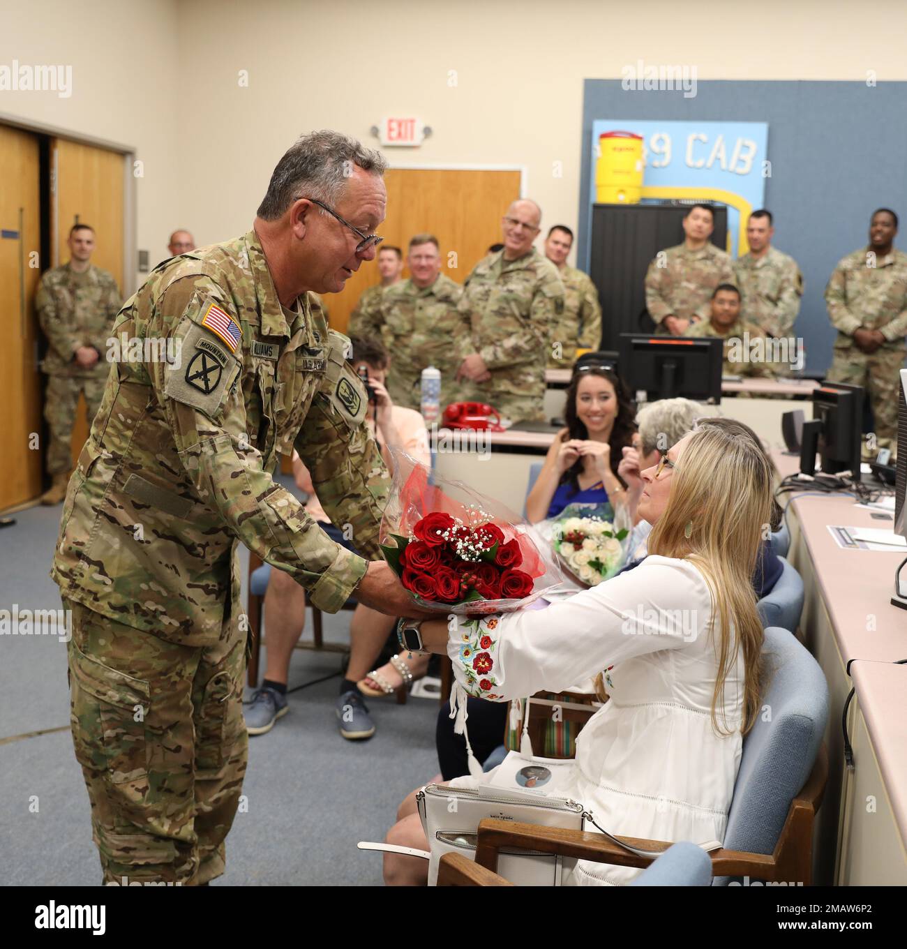 North Carolina National Guardsmen Chief Warrant Officer 5 Ronald ...