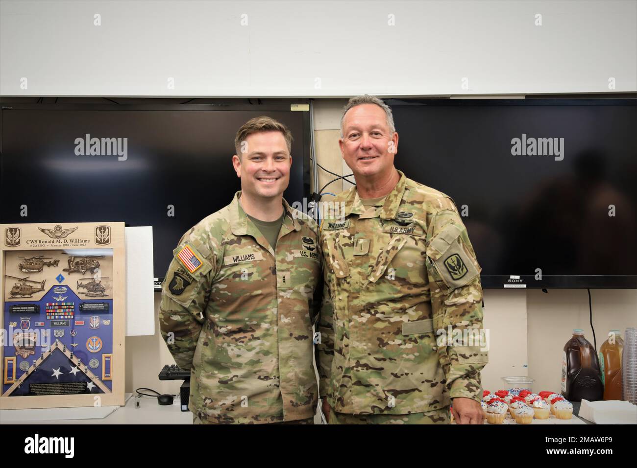 North Carolina National Guardsmen Chief Warrant Officer 5 Ronald ...
