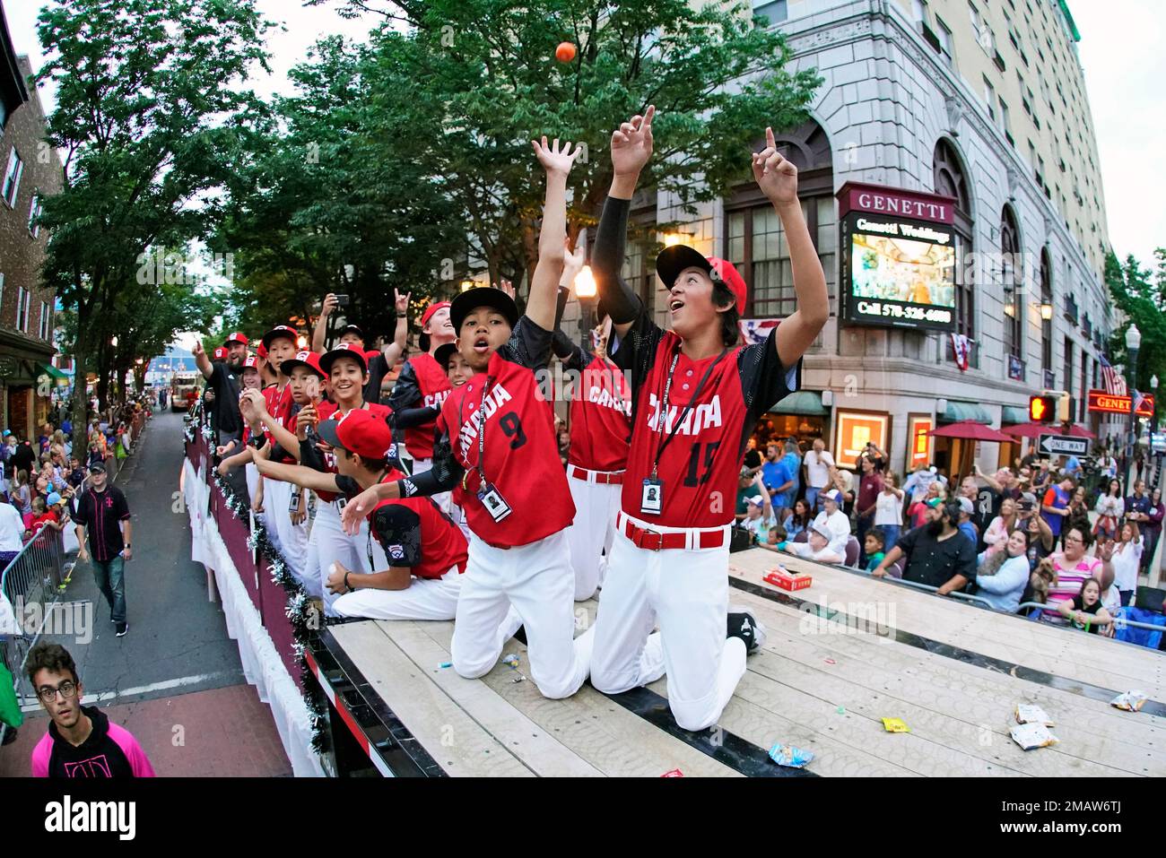 Canada Region Champion Little League team from Vancouver, British ...