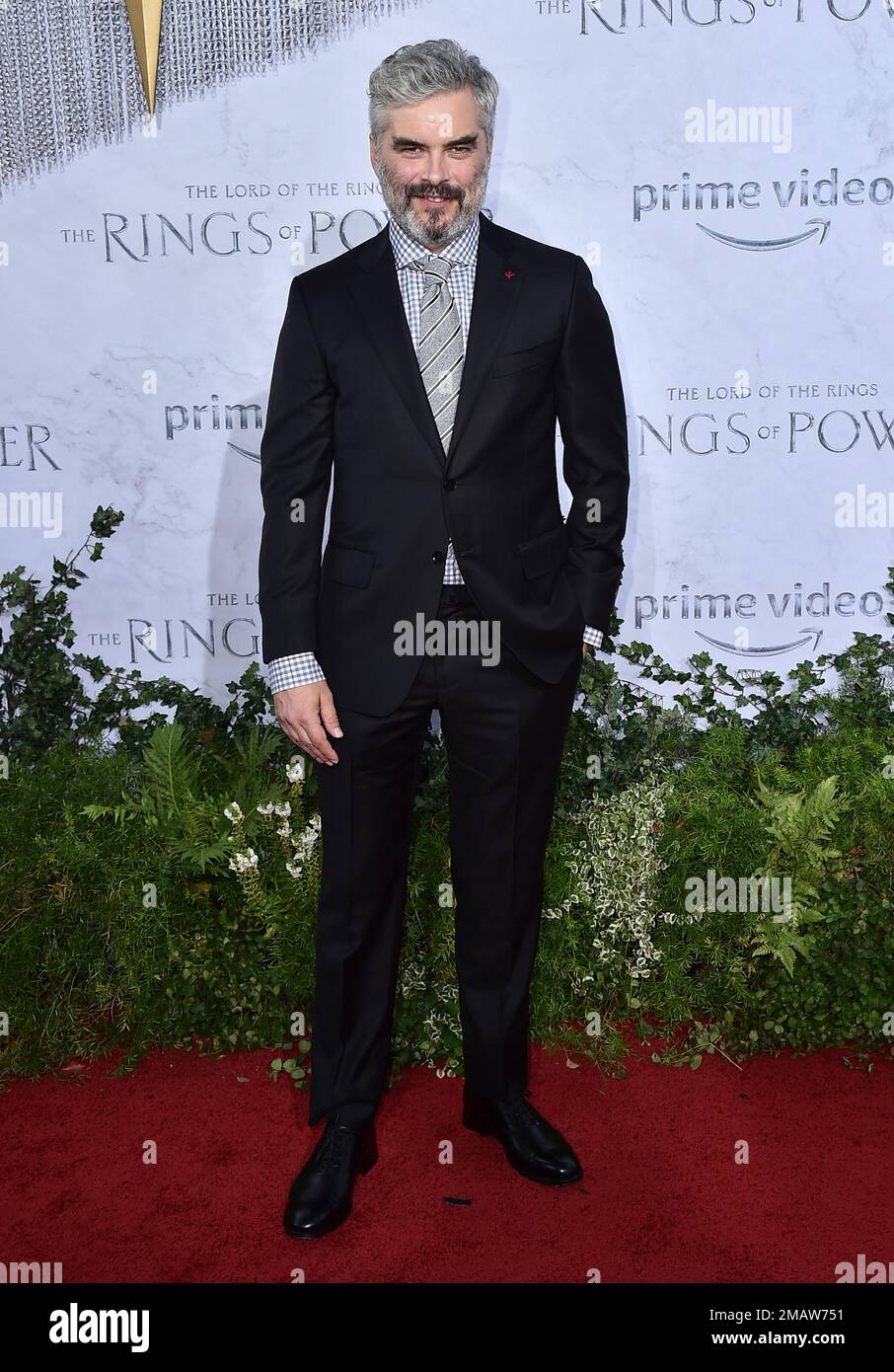 Trystan Gravelle attends the premiere of "The Lord of the Rings: The ...