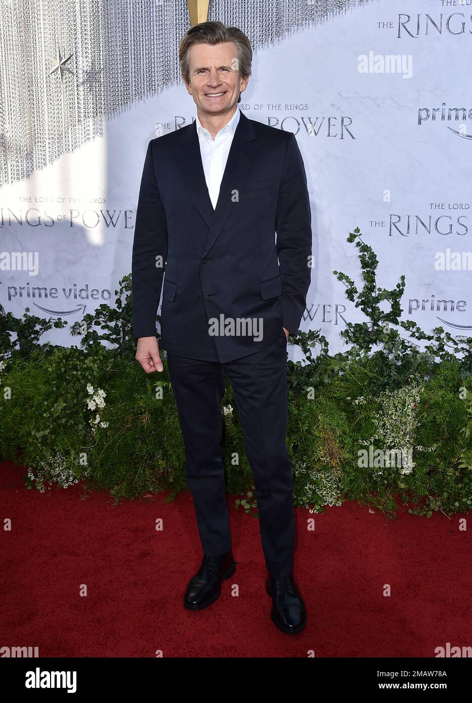 Charles Edwards attends the premiere of "The Lord of the Rings: The ...
