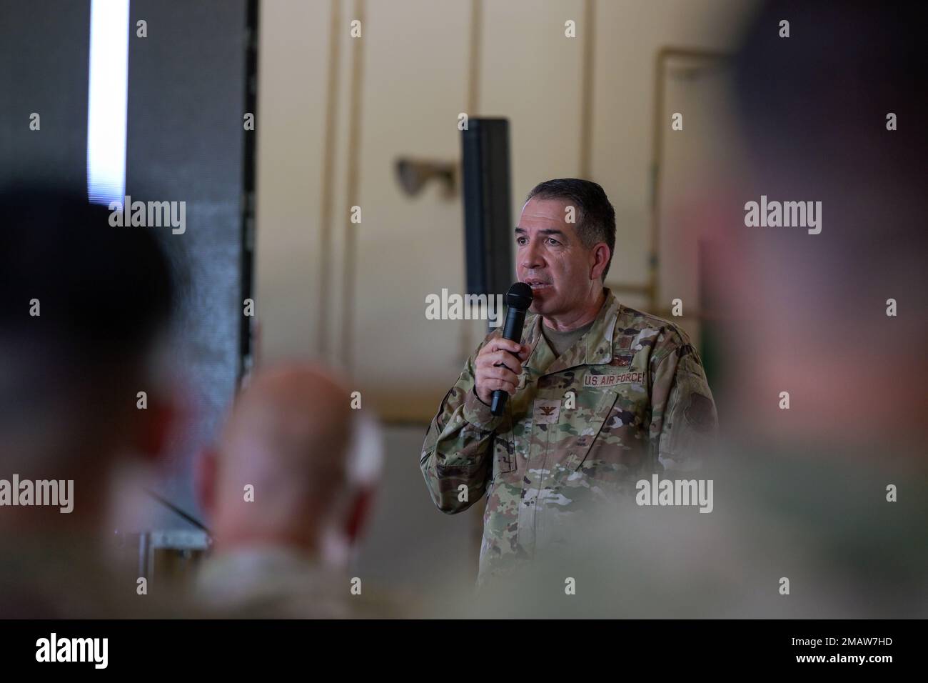 U.S. Air Force Col. Patrick Ramirez, commander, 156th Medical Group ...