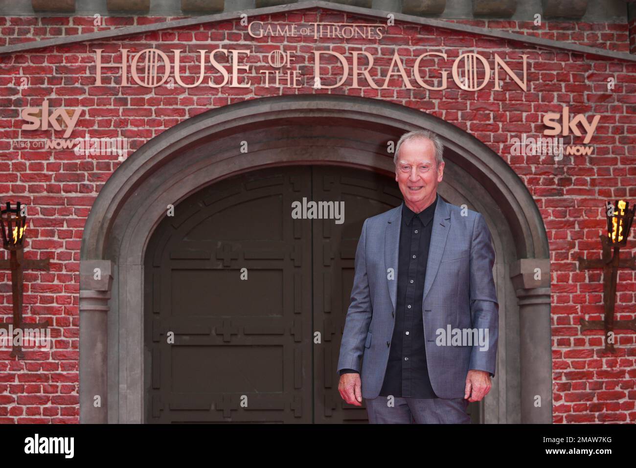 Bill Paterson poses for photographers upon arrival for the premiere of ...