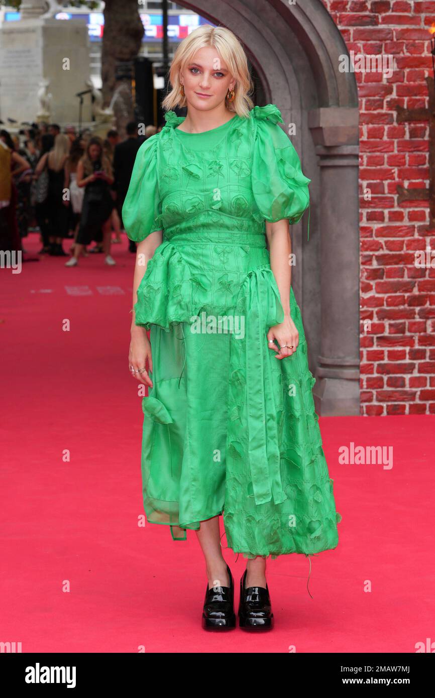 Phia Saban poses for photographers upon arrival for the premiere of the ...